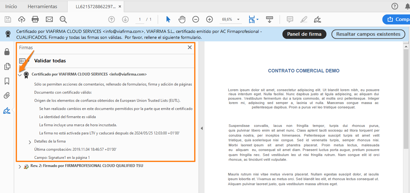 ¿Cómo saber si un documento está firmado electrónicamente?
